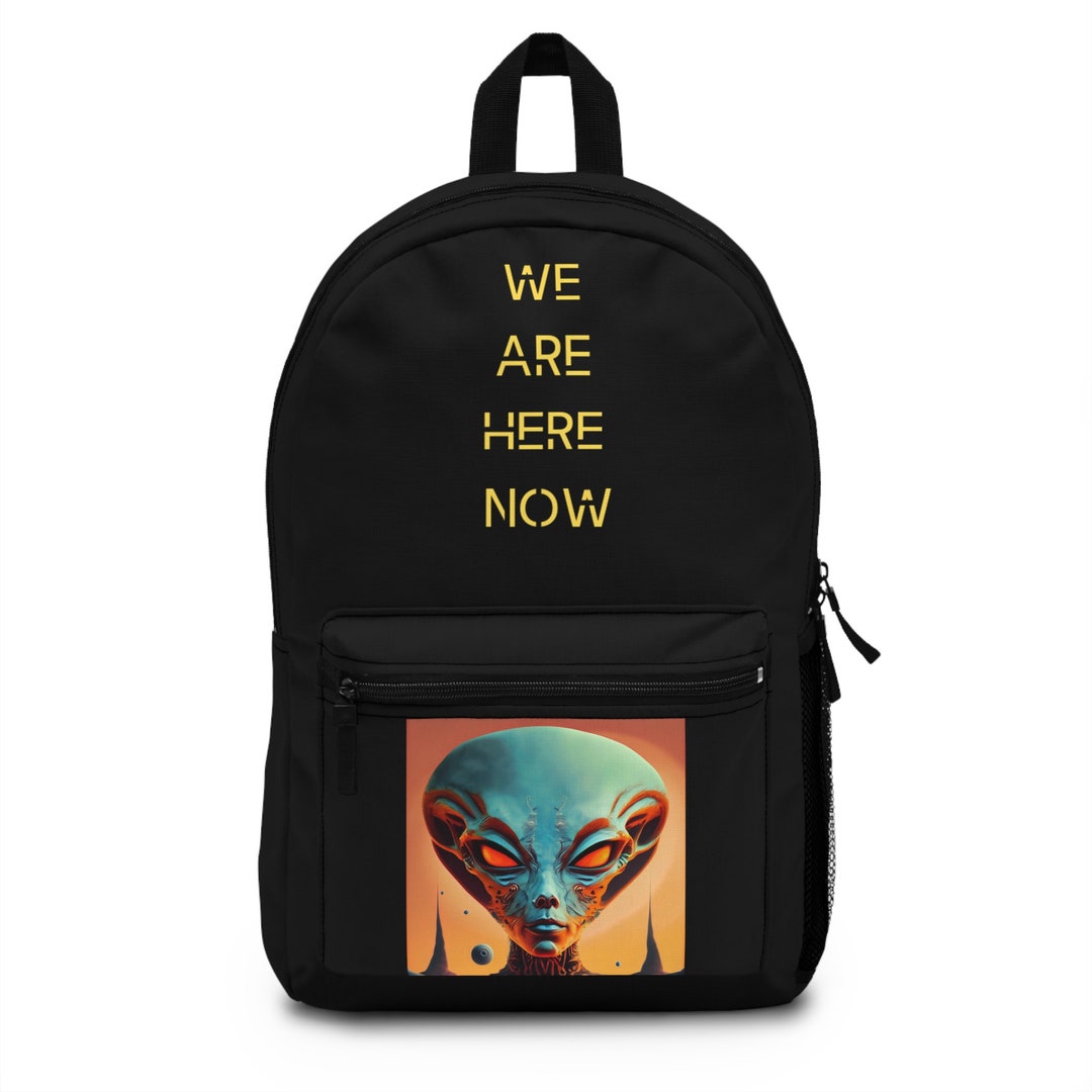 Backpack, Backpack With Alien, Alien, Extraterrestrial Creatures, Space ...
