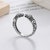 Vintage Style 925 Sterling Silver Abacus Rotating Beads Women Open Ring ...