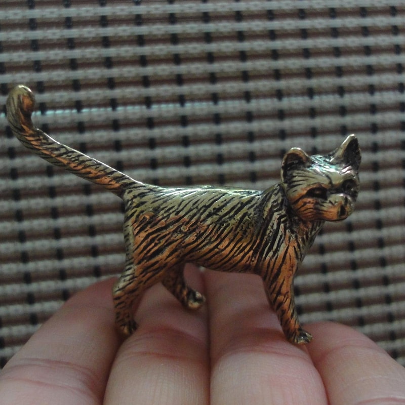 Cat Figurines and Statues - Etsy