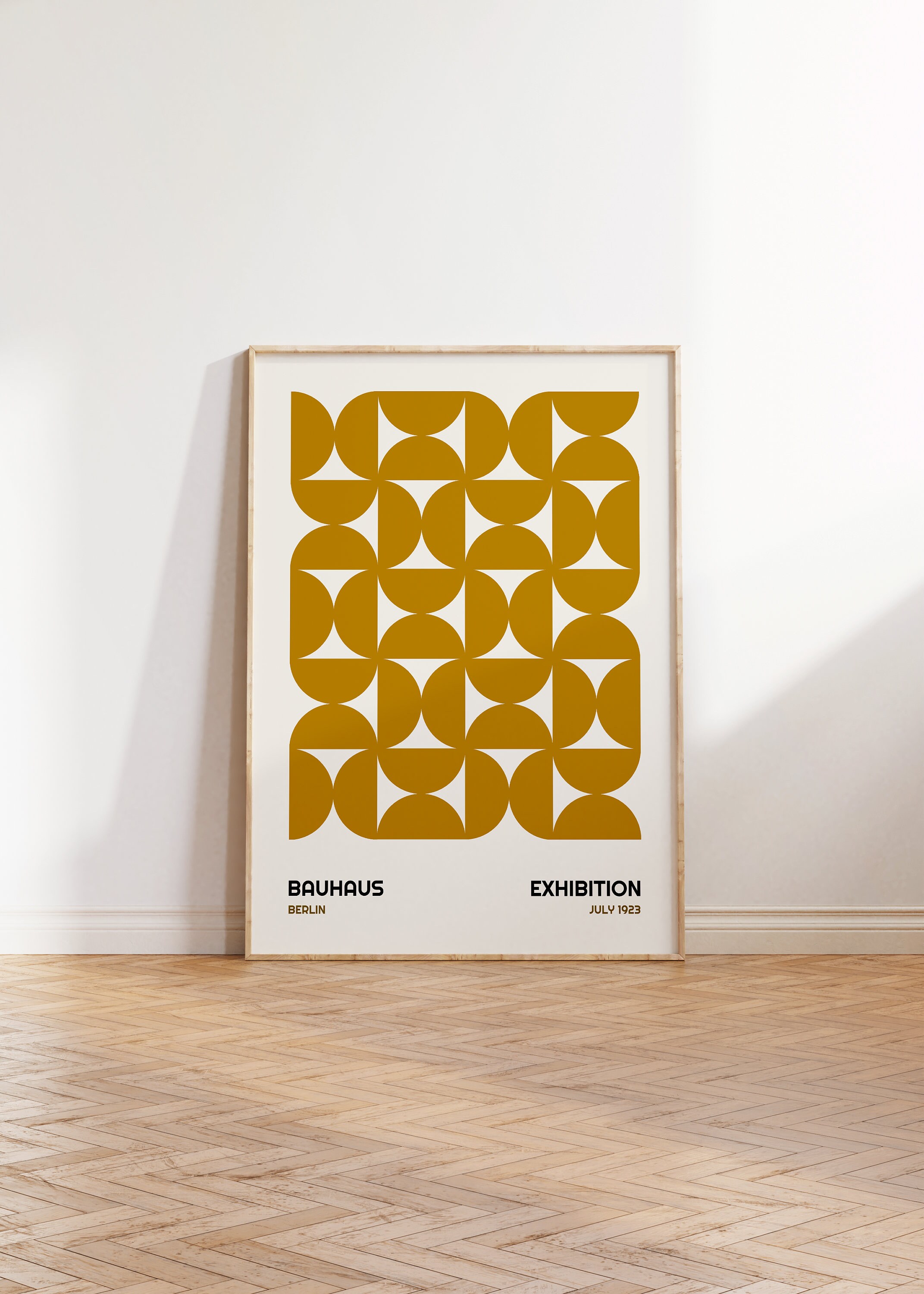 Bundle of Six Vintage Yellow Art Deco Poster Prints / Digital Retro ...