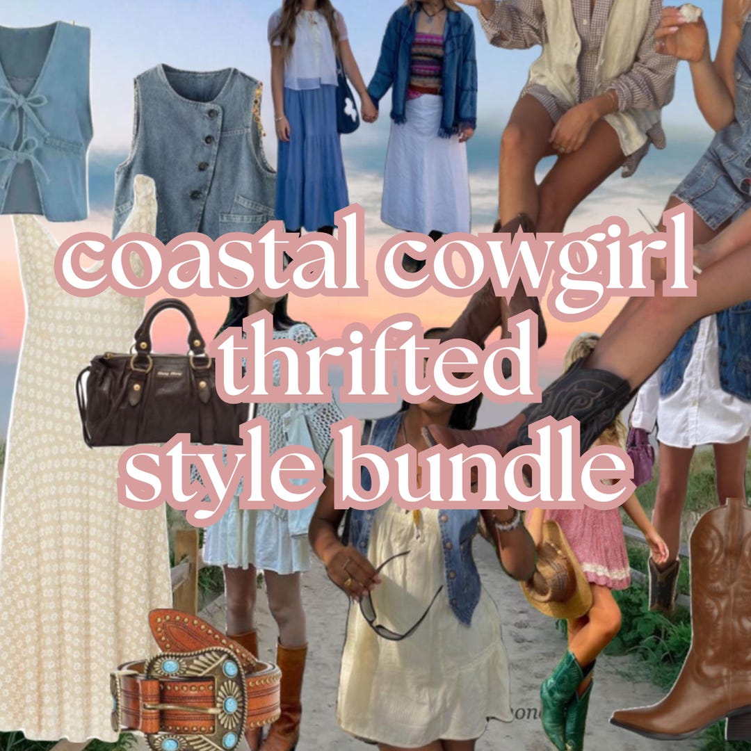 Coastal Cowgirl Thrifted Style Bundle | Thrifted Mystery Clothes and ...