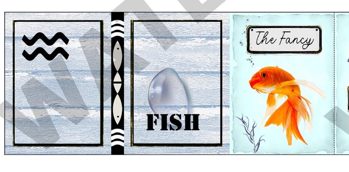 PETS - A Set of 4 Printable Miniature Animals/ Pet-themed Books - Etsy