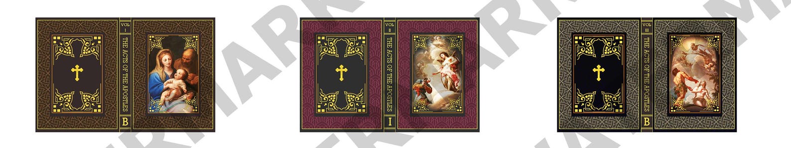 Miniature Biblical Stories Book Covers – 1:6 & 1∶12 Scale (PDF Download ...
