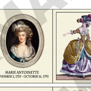 MARIE ANTOINETTE - A Printable Miniature Vintage Book - Etsy
