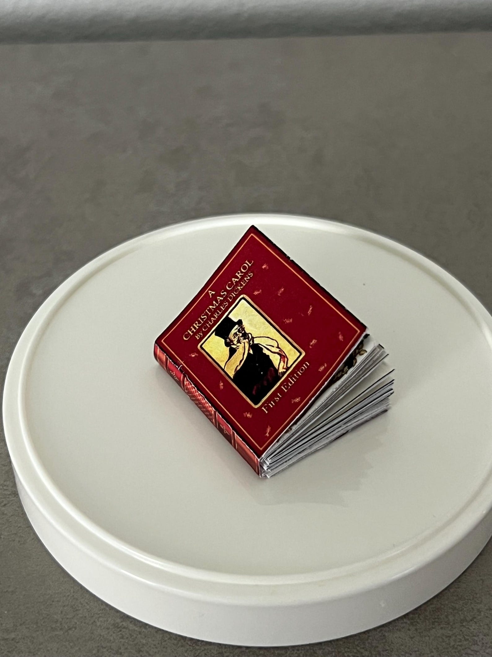 A CHRISTMAS CAROL - A Printable Miniature Christmas Book - Etsy