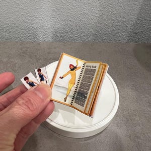 1920s FASHION FUN - A Printable Elongated Miniature Illustrated Book ...