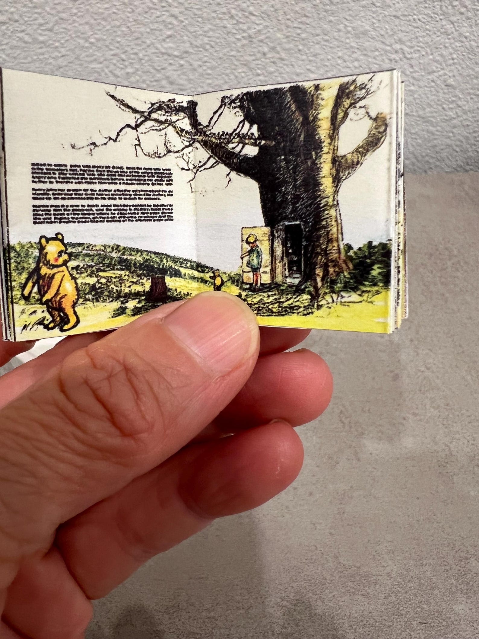 WINNIE THE POOH 1 - A Printable Miniature Classic Children Book - Etsy
