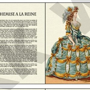 MARIE ANTOINETTE - A Printable Miniature Vintage Book - Etsy