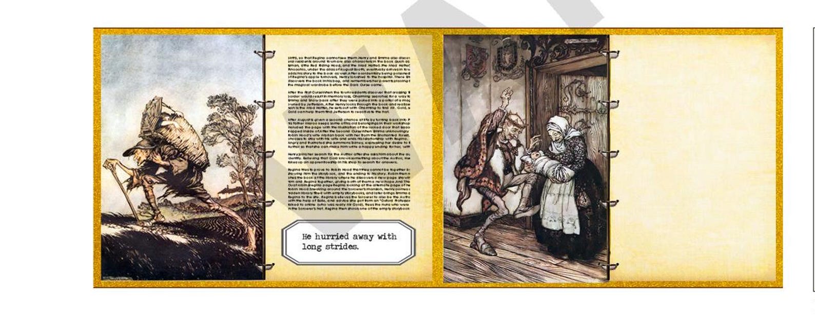 THE BROTHERS GRIMM: Little Brother & Sister Printable Miniature Book - Etsy