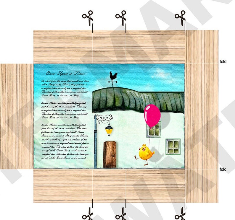 A Set of 6 Printable Dollhouse Oversize Home Book Covers - Etsy