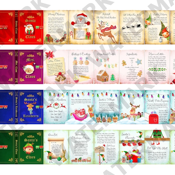 Miniature Christmas Printable - Etsy