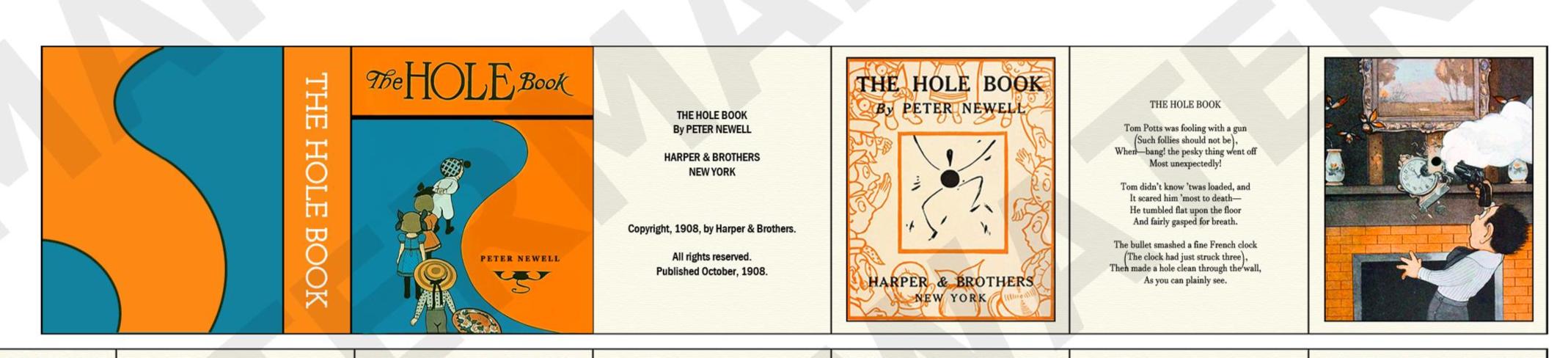 THE HOLE BOOK - A Printable Miniature Classic Book - Etsy