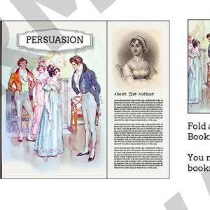 PERSUASION - A Miniature Printable of Jane Austen's Illustrated Novel ...