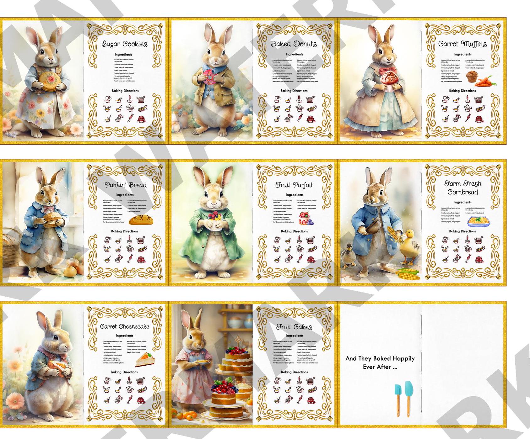 THE HOPKINS COOKBOOK - A Printable Miniature Illustrated Book With ...