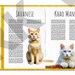 CAT ENCYCLOPEDIA - A Printable Miniature Illustrated Book With Sleeve ...