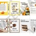 LET'S JAM COOKBOOKS - A Set of 4 Printable Miniature Cookbooks - Etsy
