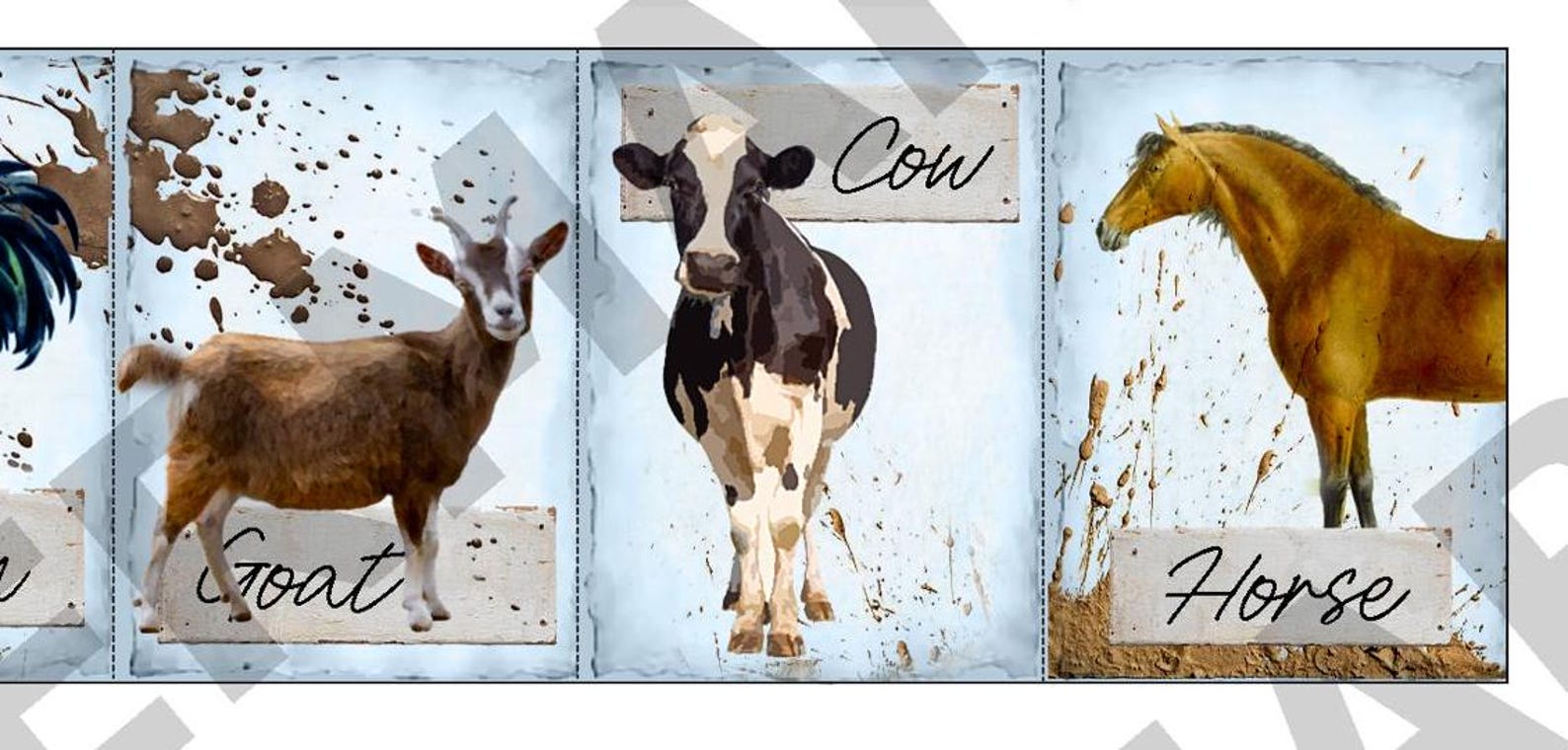 PETS - A Set of 4 Printable Miniature Animals/ Pet-themed Books - Etsy