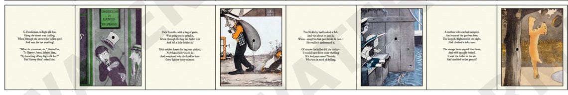 THE HOLE BOOK - A Printable Miniature Classic Book - Etsy