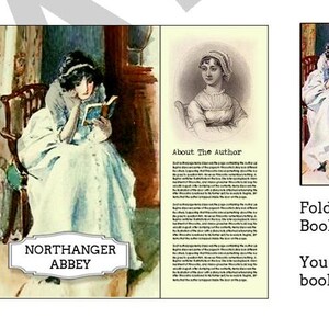 NORTHANGER ABBEY - Printable Miniature Jane Austen's Illustrated Novel ...
