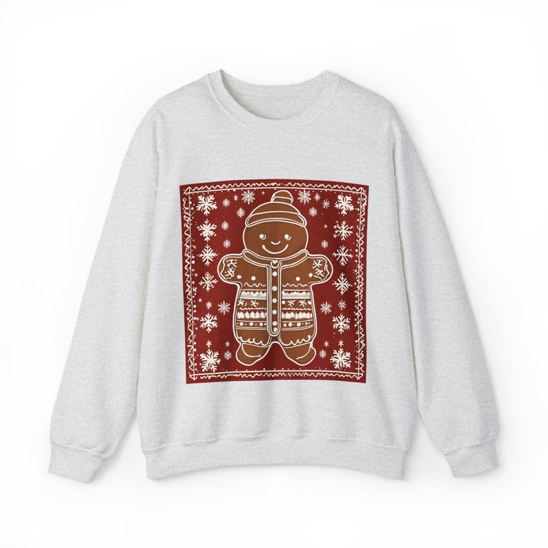 Ugly Christmas Sweater, Gingerbread Man Christmas Sweater, Gingerbread ...