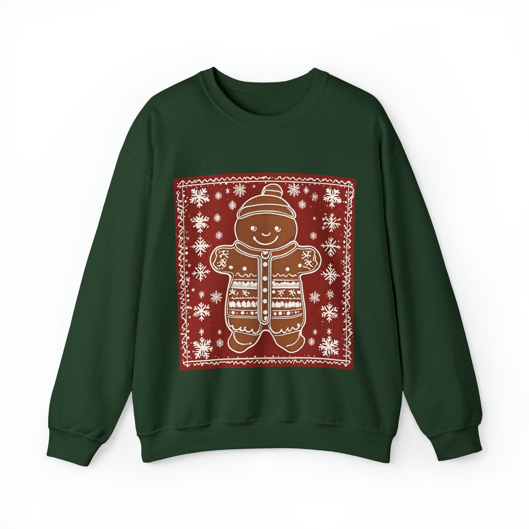 Ugly Christmas Sweater, Gingerbread Man Christmas Sweater, Gingerbread ...