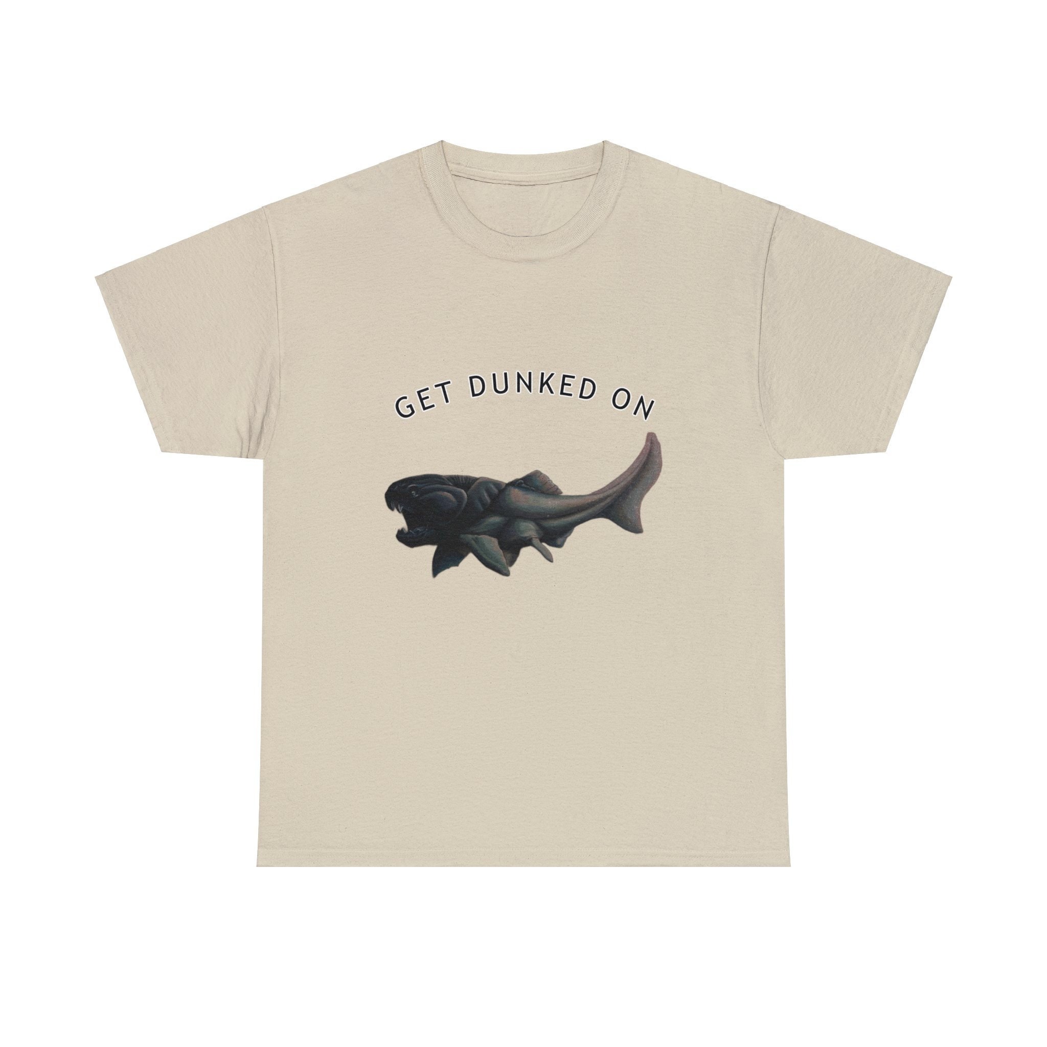 Get Dunked on Dunkleosteus, Giant Fish Shirt, Shirt for Dino Fans, Get ...