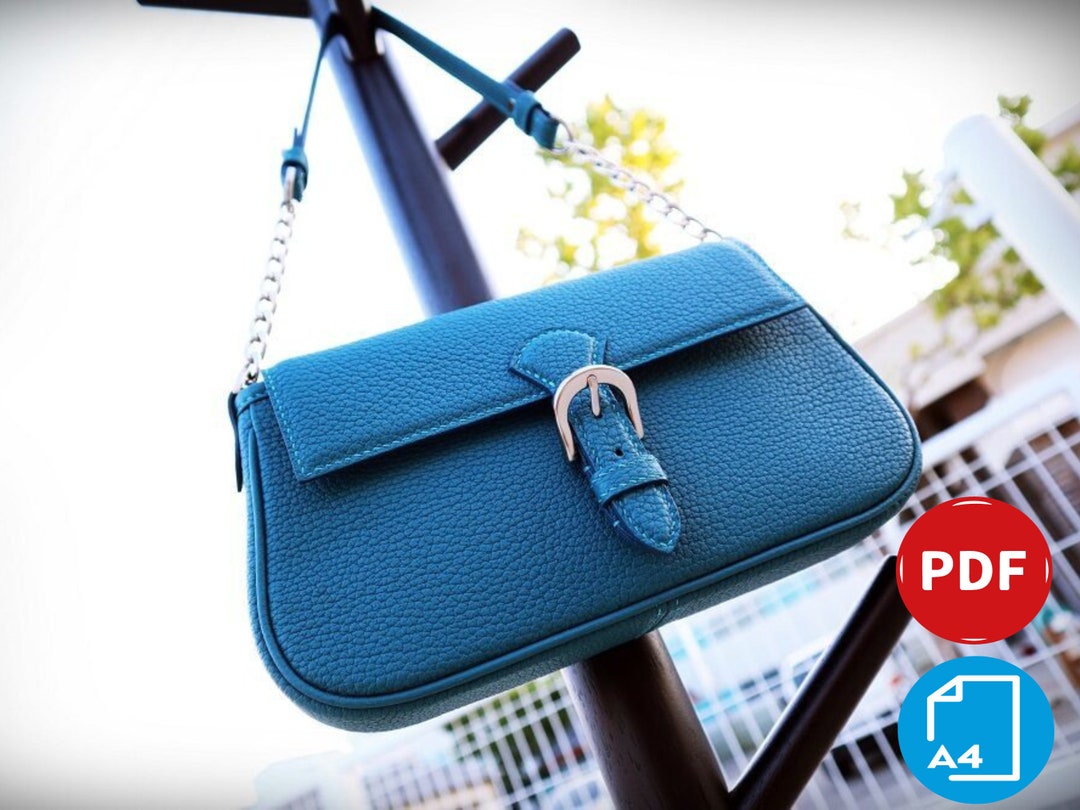 Baguette Bag Pattern Pdf,baguette Bag PDF, Baguette Bag A4,daily Baguette Bag, Digital Leather ...