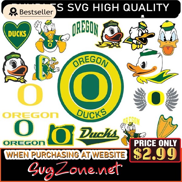 Oregon Ducks Png - Etsy