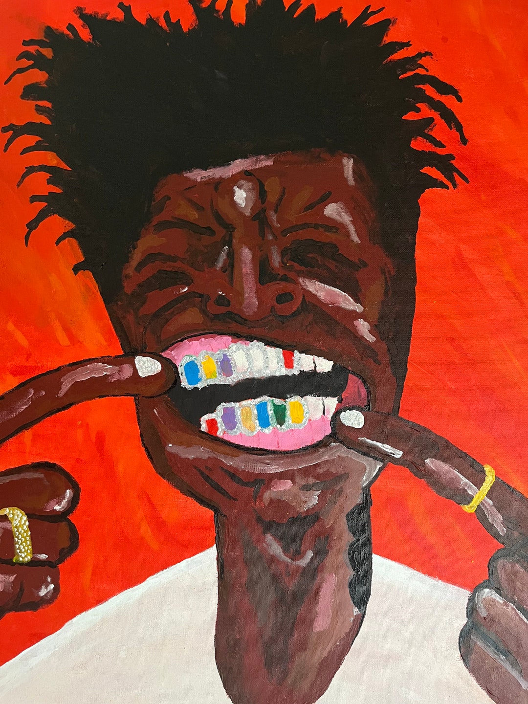 Rap Painting - Etsy