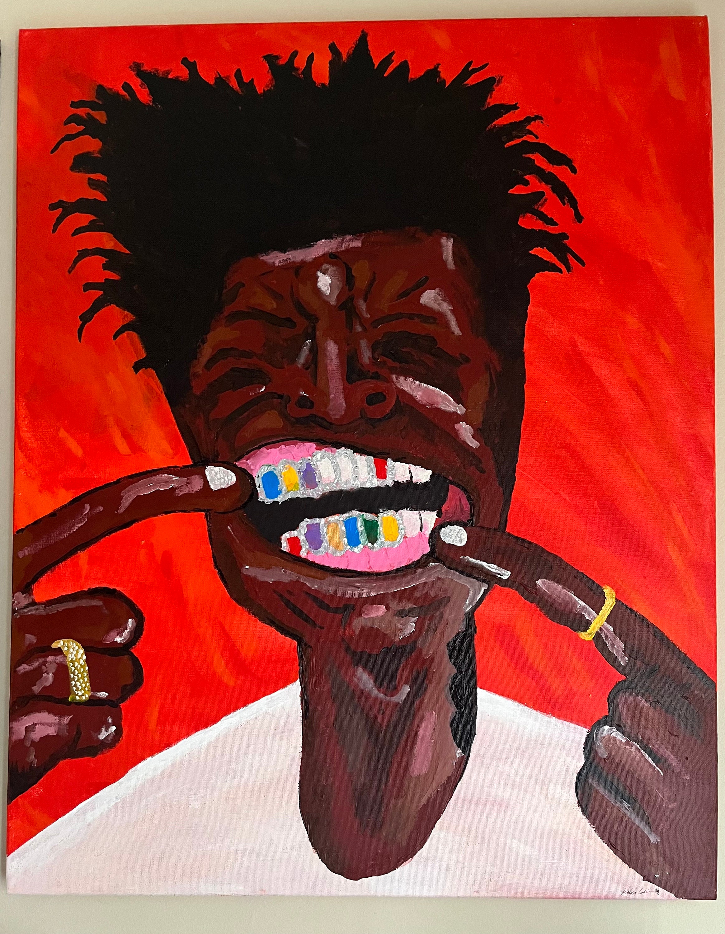 Rap Painting - Etsy