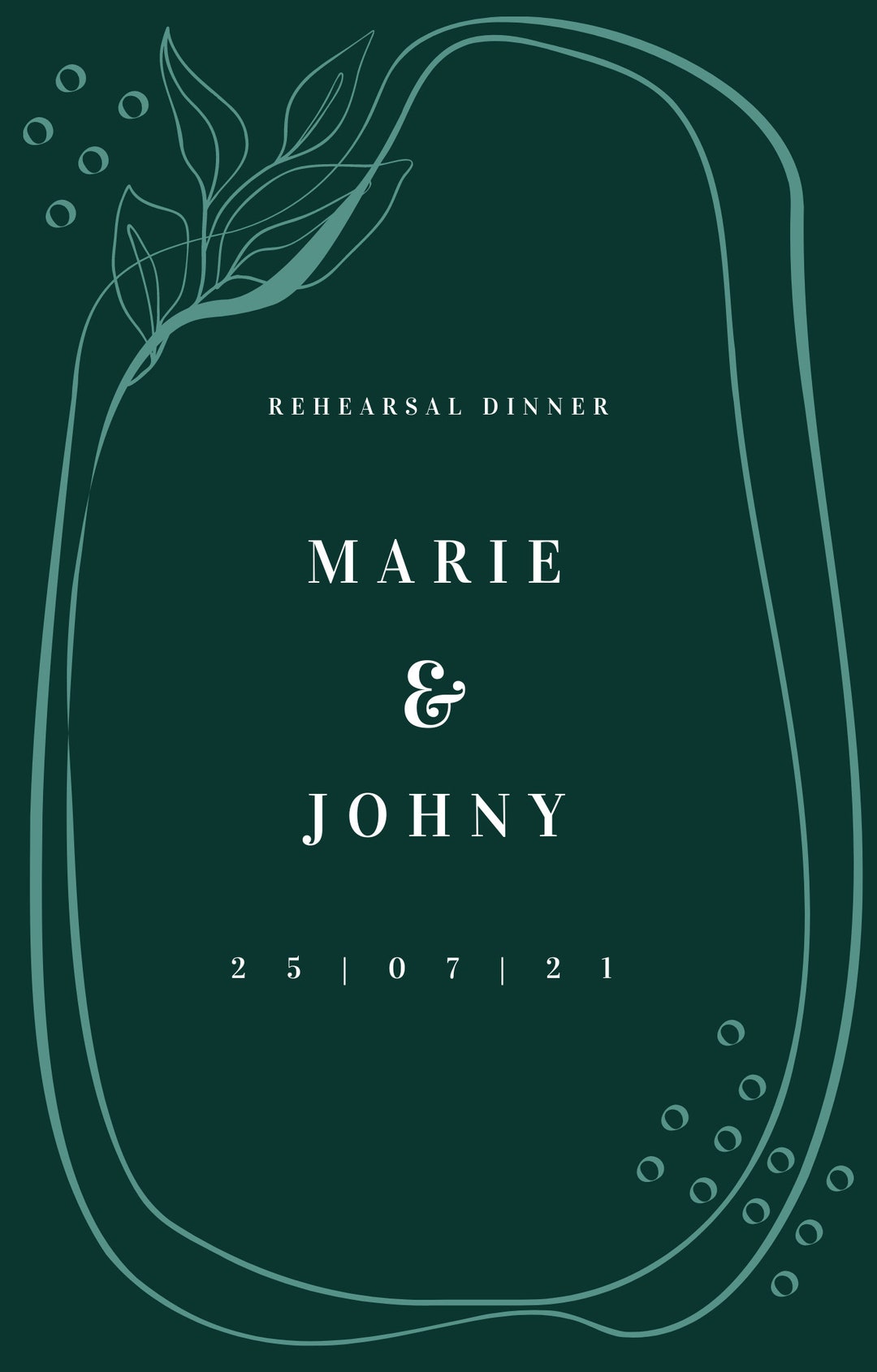 Postcard Wedding Invitation - Etsy
