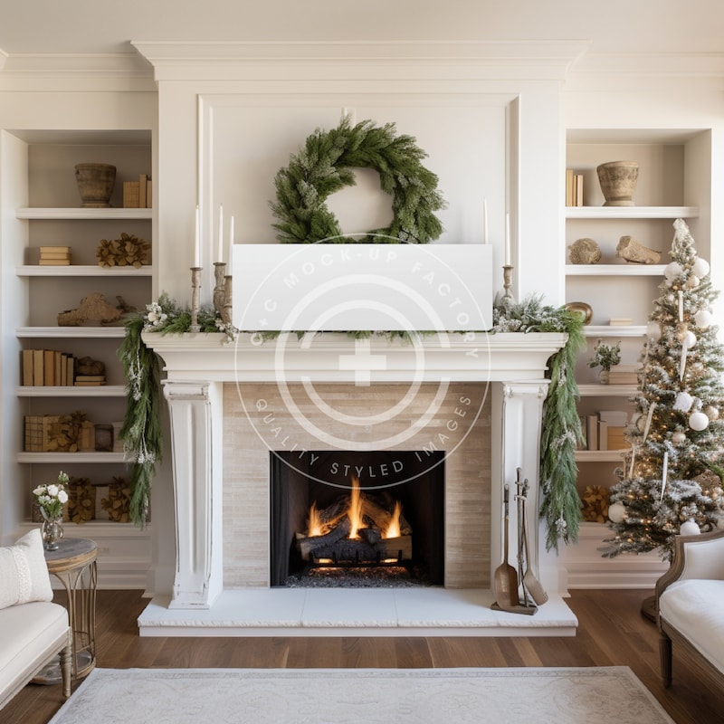 Fireplace Poster - Etsy