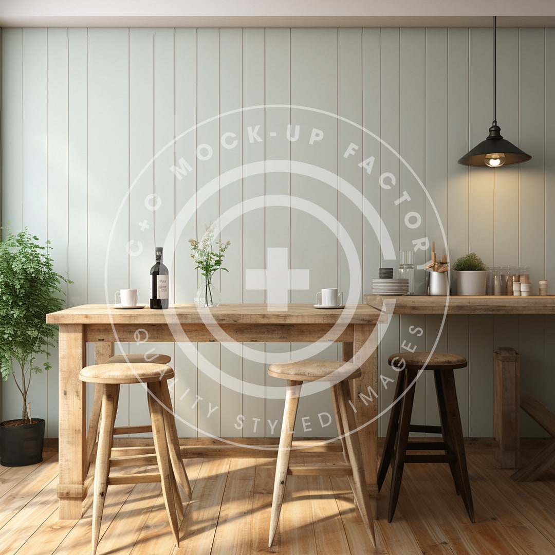 Western Wall Art Room Mockup, Mockup Wall Art, Rustic Style Wall Art ...
