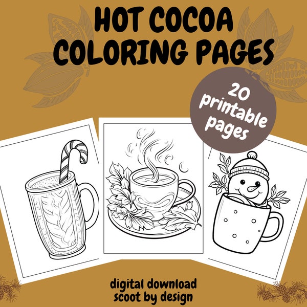 Hot Cocoa Mugs - Etsy