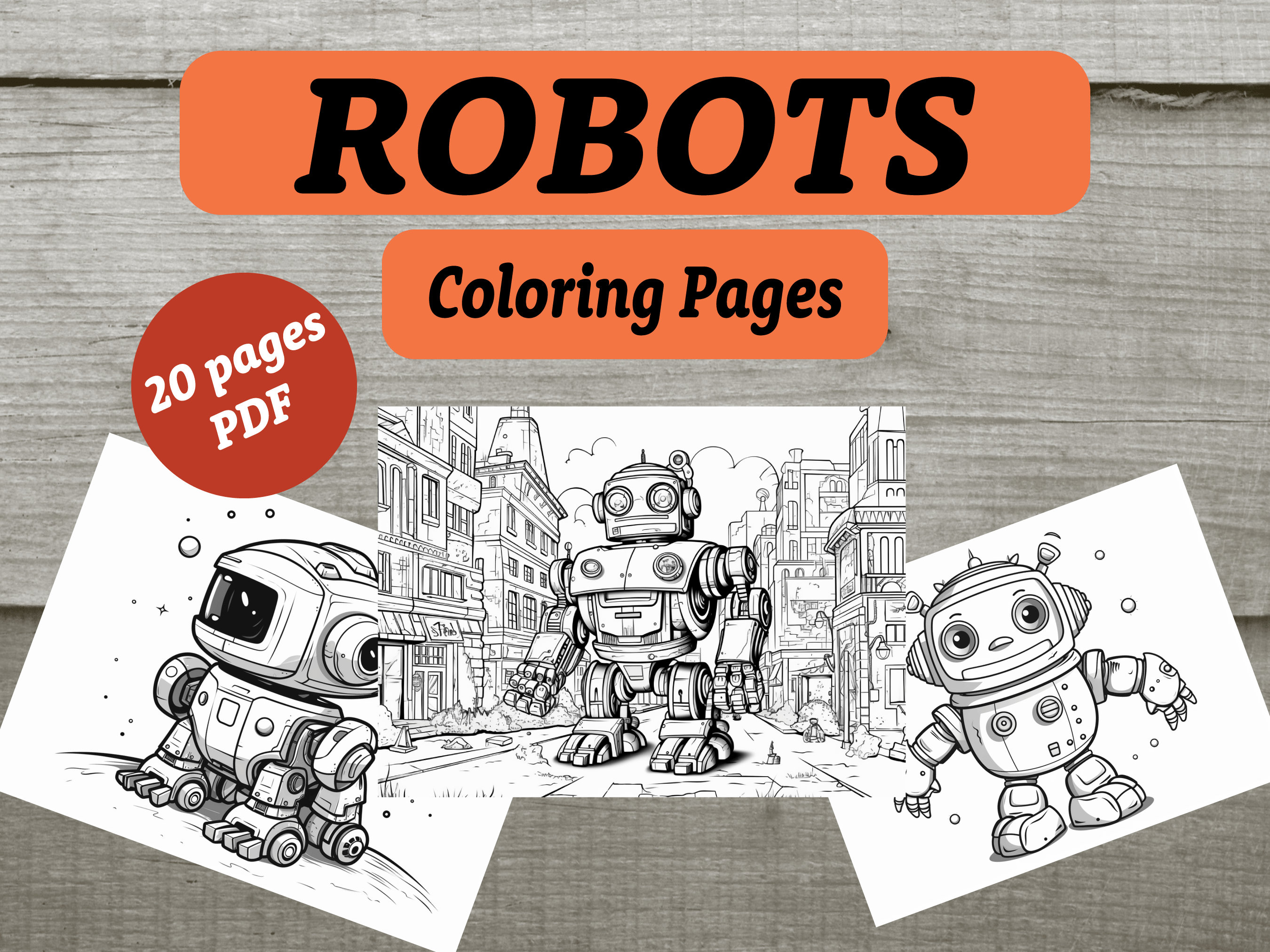 Robot Coloring Pages, Coloring Robots, Coloring Pages for Kids and ...