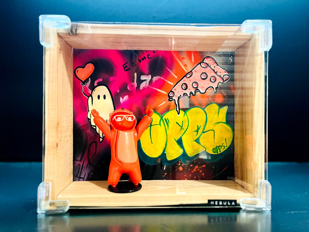 Diorama Funky Pizza by Nebula - Etsy