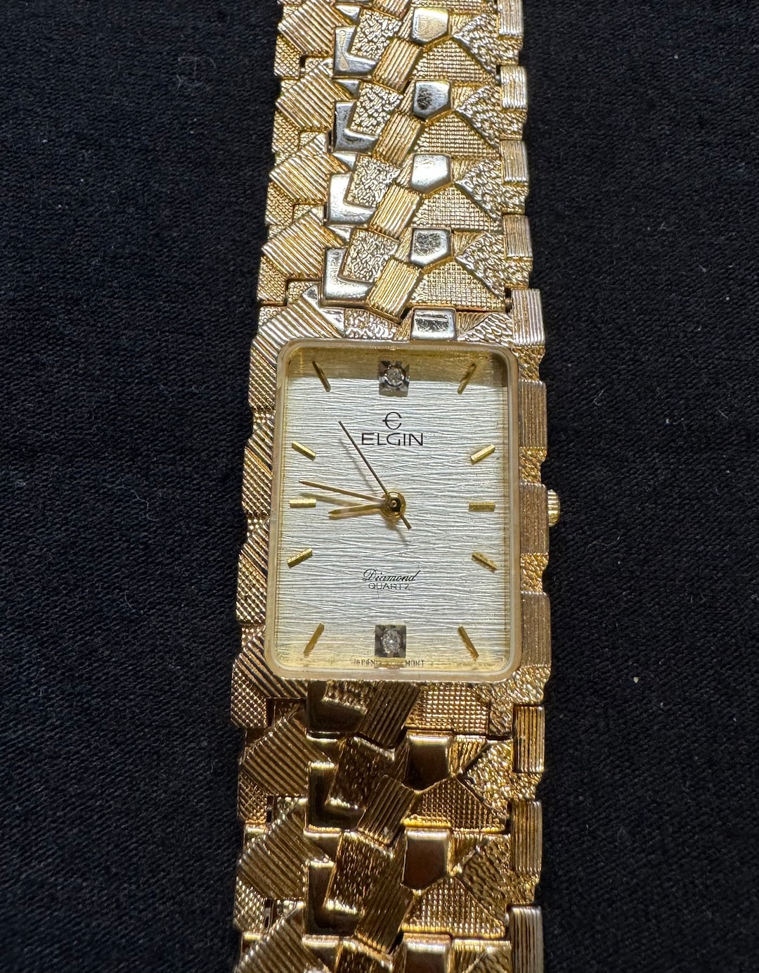 Vintage Elgin Gold Watch - Etsy