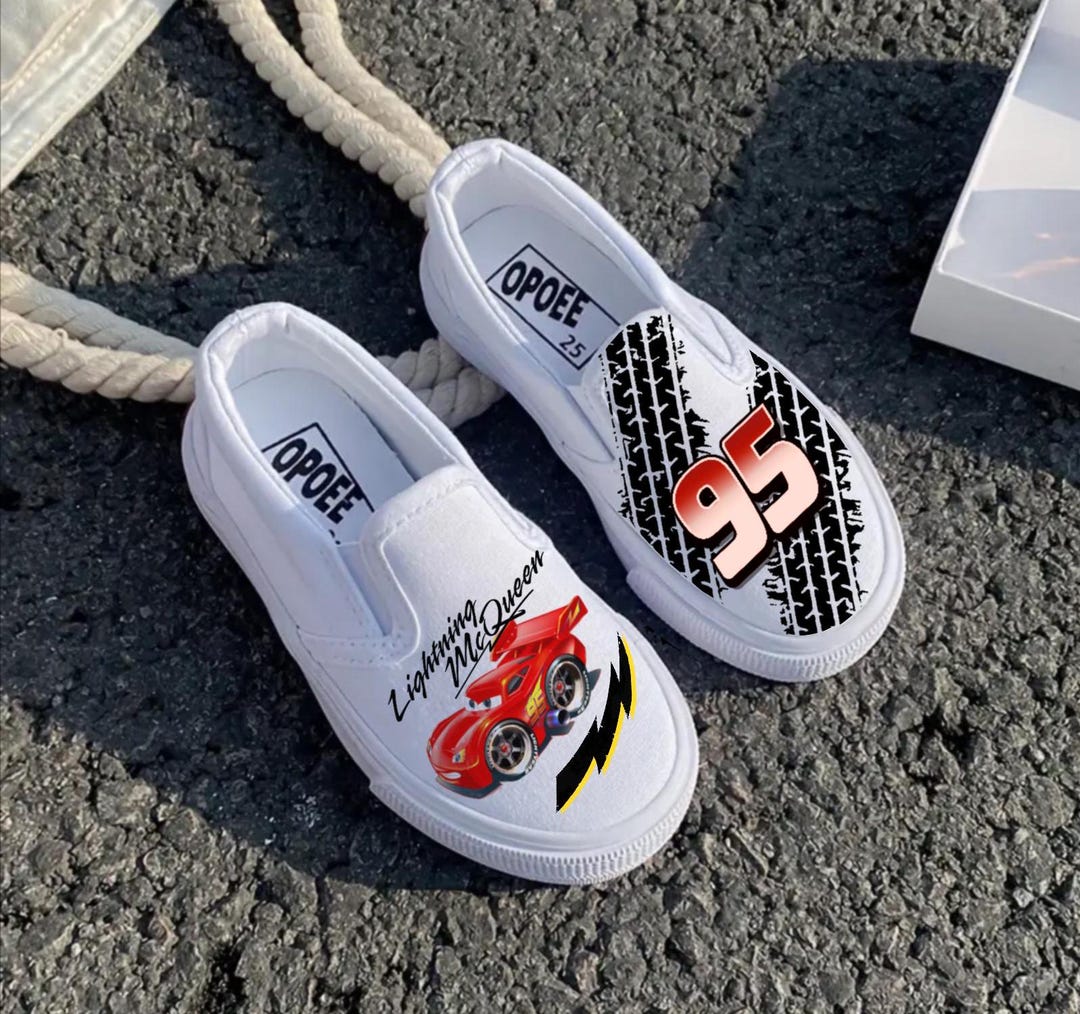 Custom Cars Kids Shoes - Etsy
