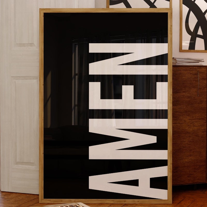 Amen Sign - Etsy