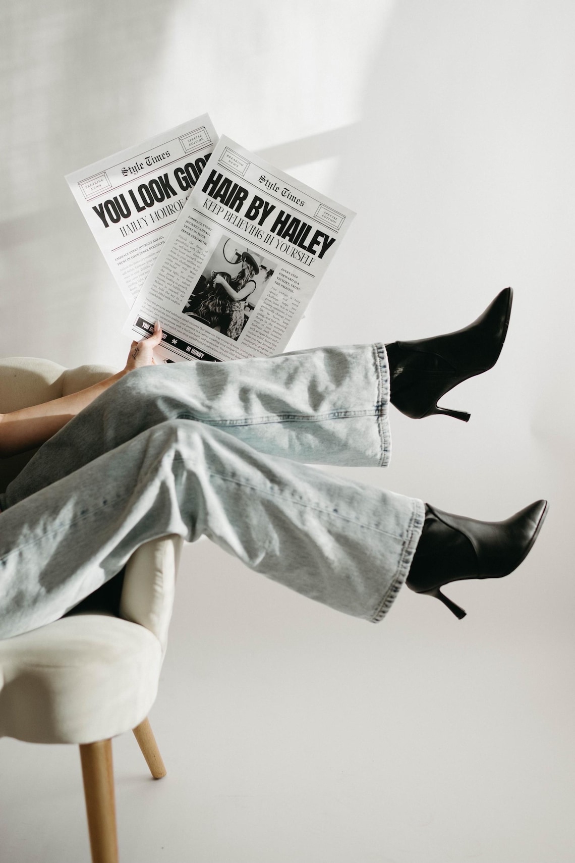 Custom Newspaper Sheets (made-to-order 11x17 Inch Digital Sheets) - Etsy