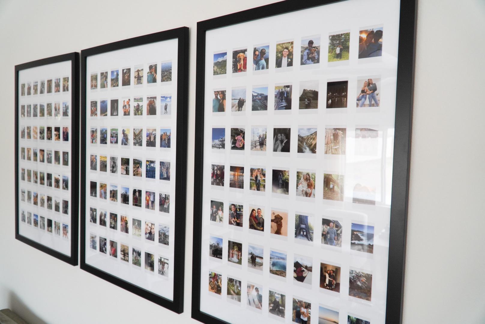 Polaroid Photo Collage Digital Template - Etsy