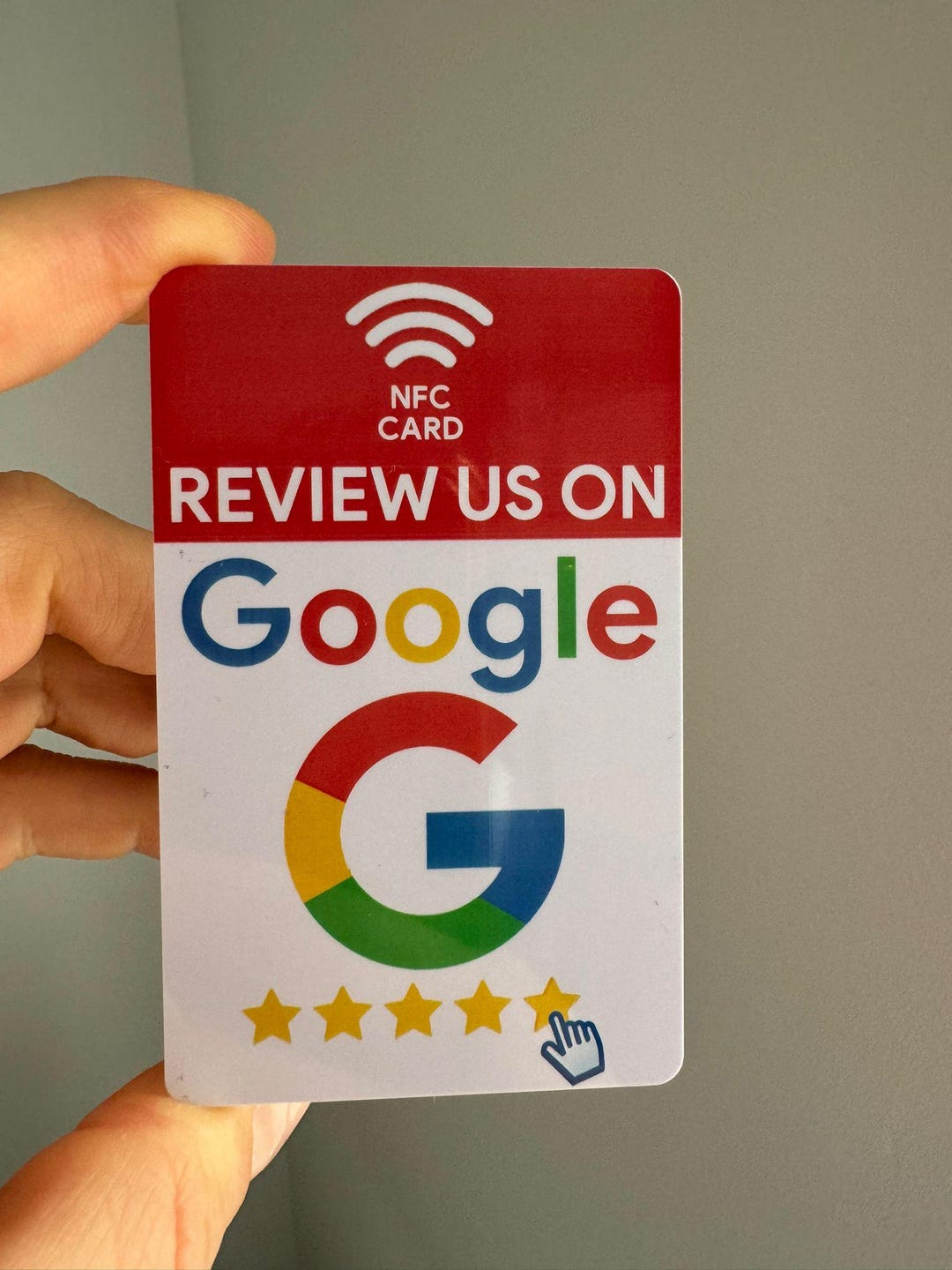 NFC & QR Google Review Card: Increase Customer Reviews - Etsy