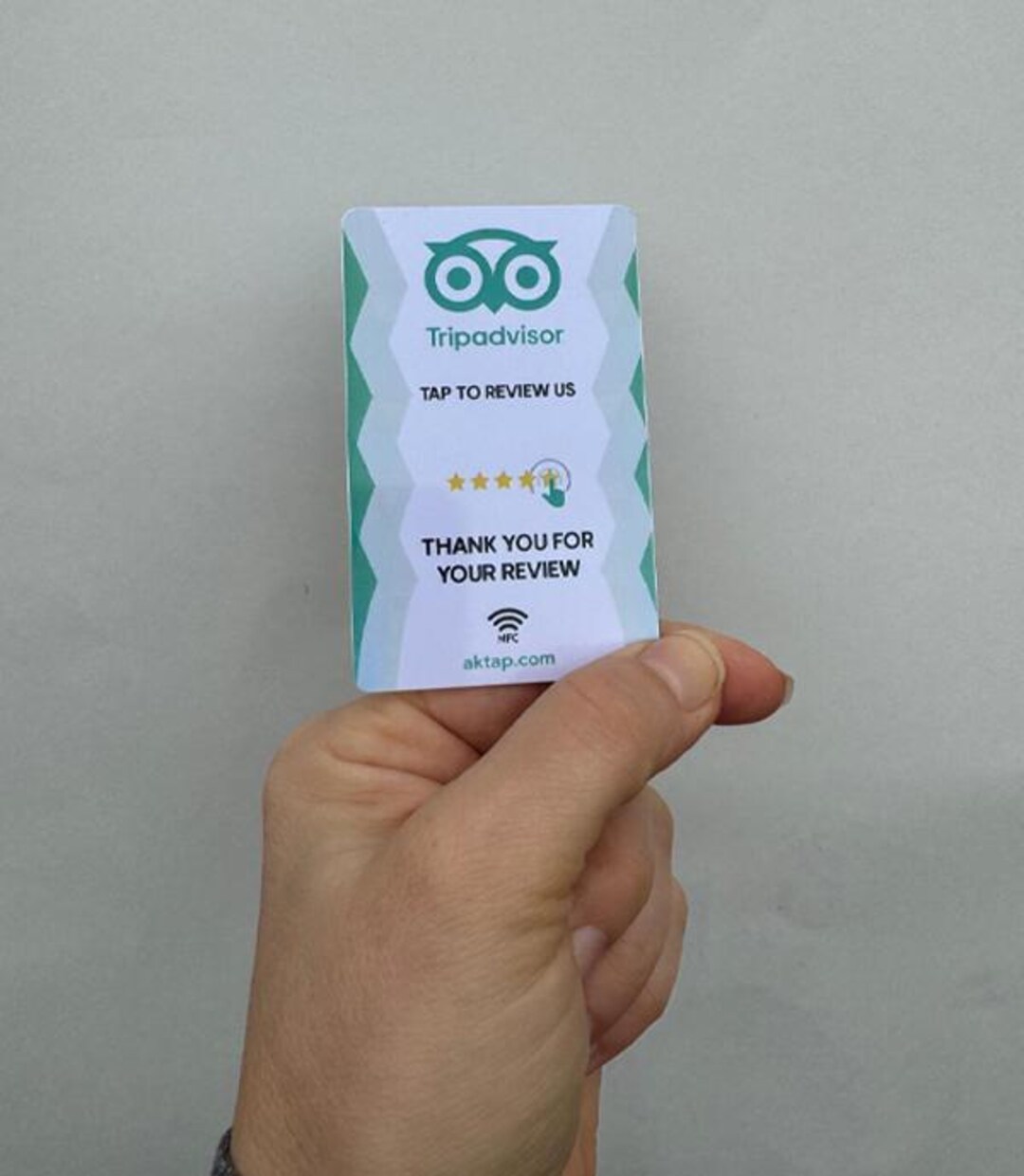 NFC Tripadvisor Review Card PVC Cards, 5 PACK, Tripadvisor Reviews,easy ...