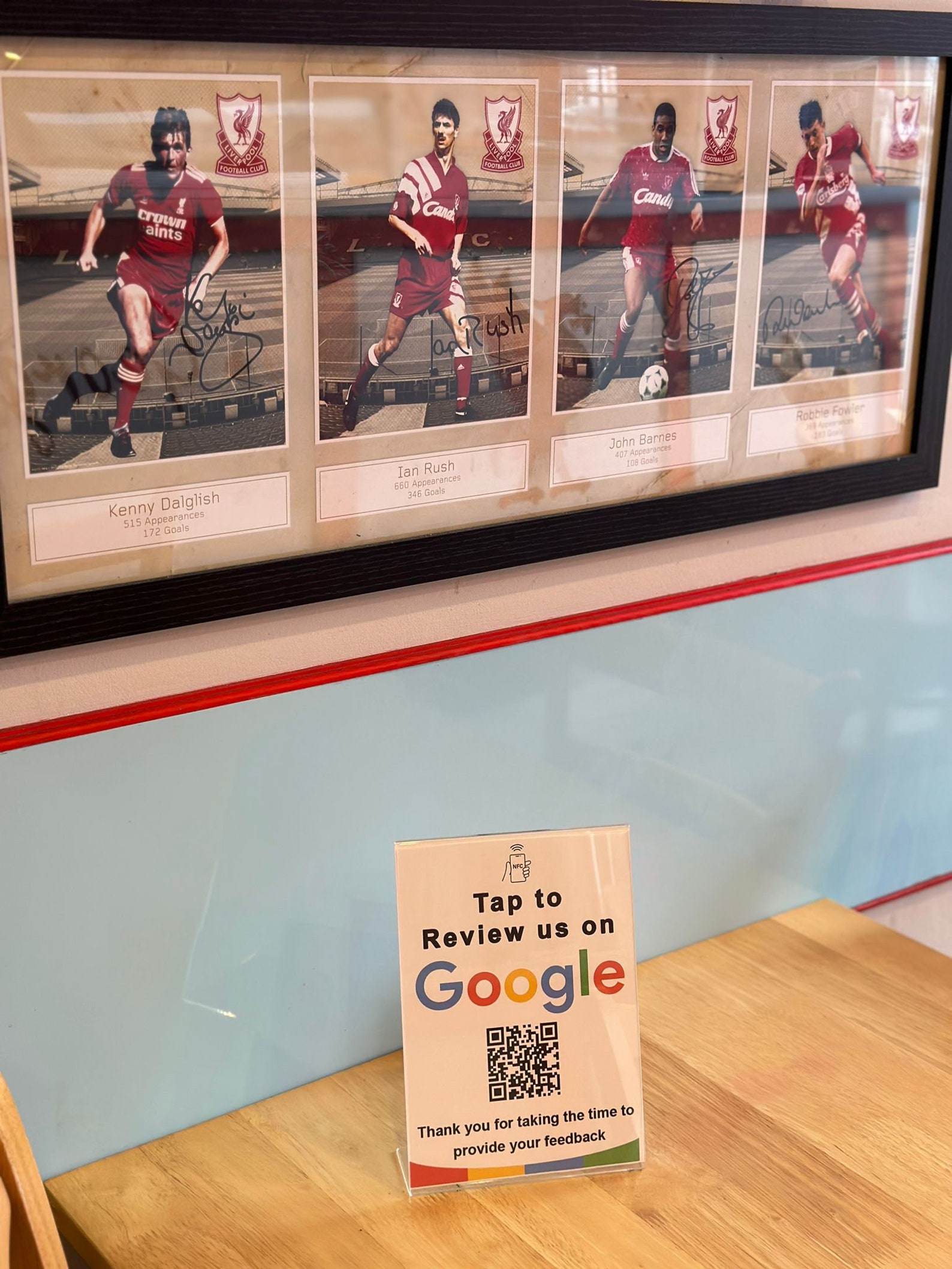 NFC Google Review Display Stand Acrylic Poster - Etsy