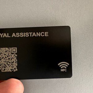NFC Business Card Metal Business Cart Laser Engraved FULL CUSTOMIZED ...