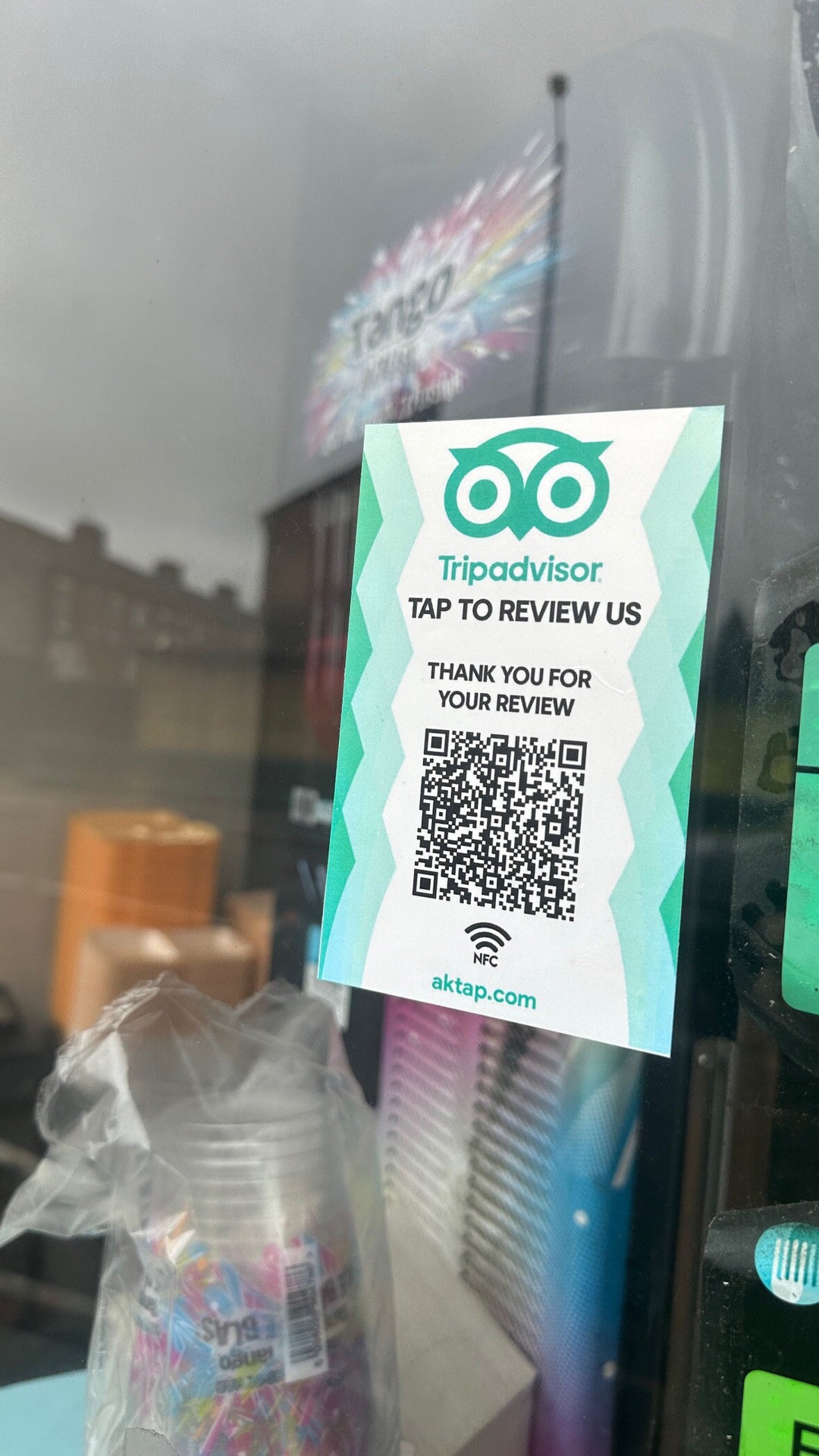 Customizable NFC Tripadvisor Review Sticker - Etsy