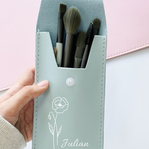 Makeup Brush Bag - Etsy