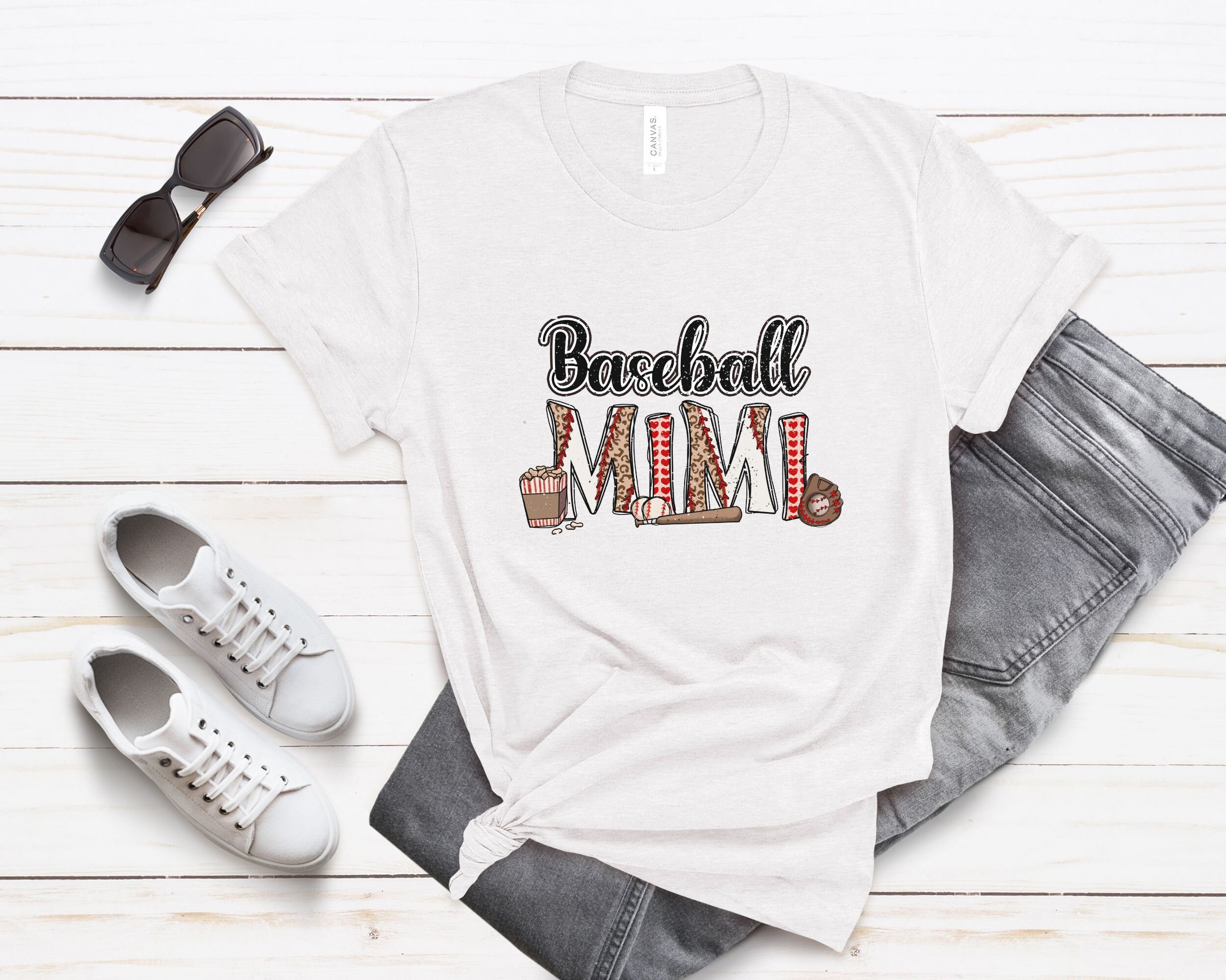 Baseball Mimi, Home Run Mimi, Baseball Grandma Tee, Baseball Grandma ...