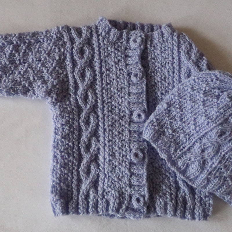 Knit Baby Sweater - Etsy