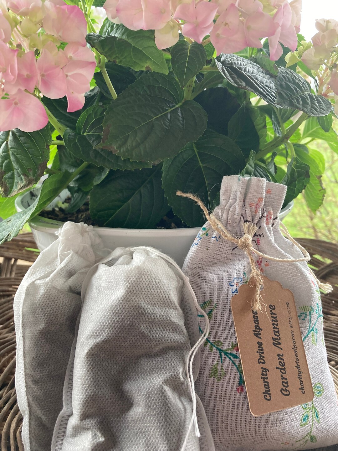 Set of 2-poo Brew Bags (3"x5")- Ground Alpaca Poop Tea Bag- All Natural ...